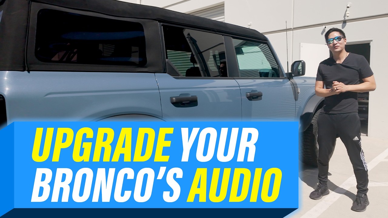 Plug and Play Upgrade for Your Ford Bronco's Audio!! - YouTube