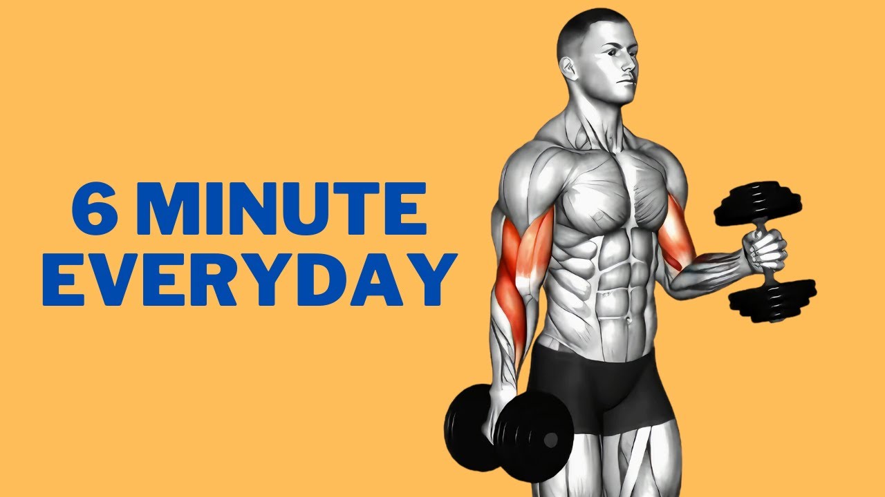 7 Best Dumbbell Exercises For Building Muscle At Home - YouTube