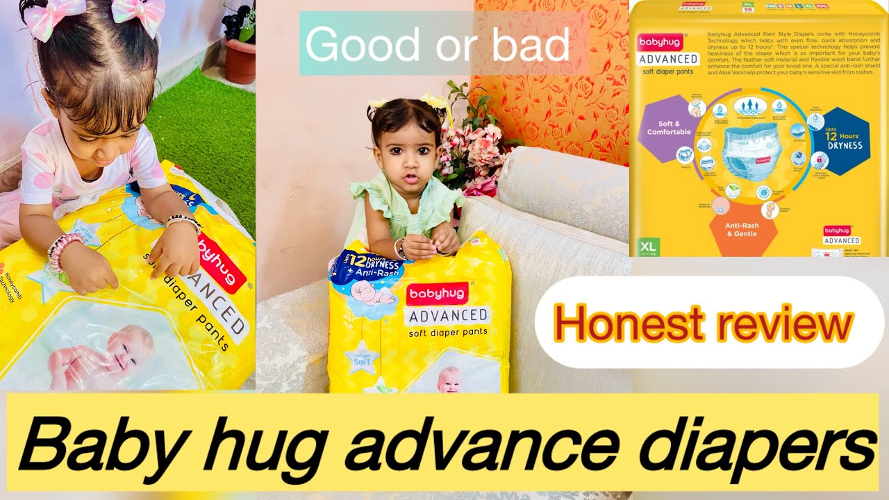 Babyhug Advanced Pant Style Diaper Review | Best Diapers For Baby In ...