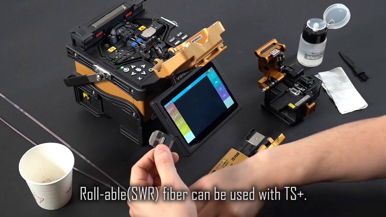 INNO Instrument TSPlus with Roll-able(SWR) Ribbon Fiber - View12R - YouTube