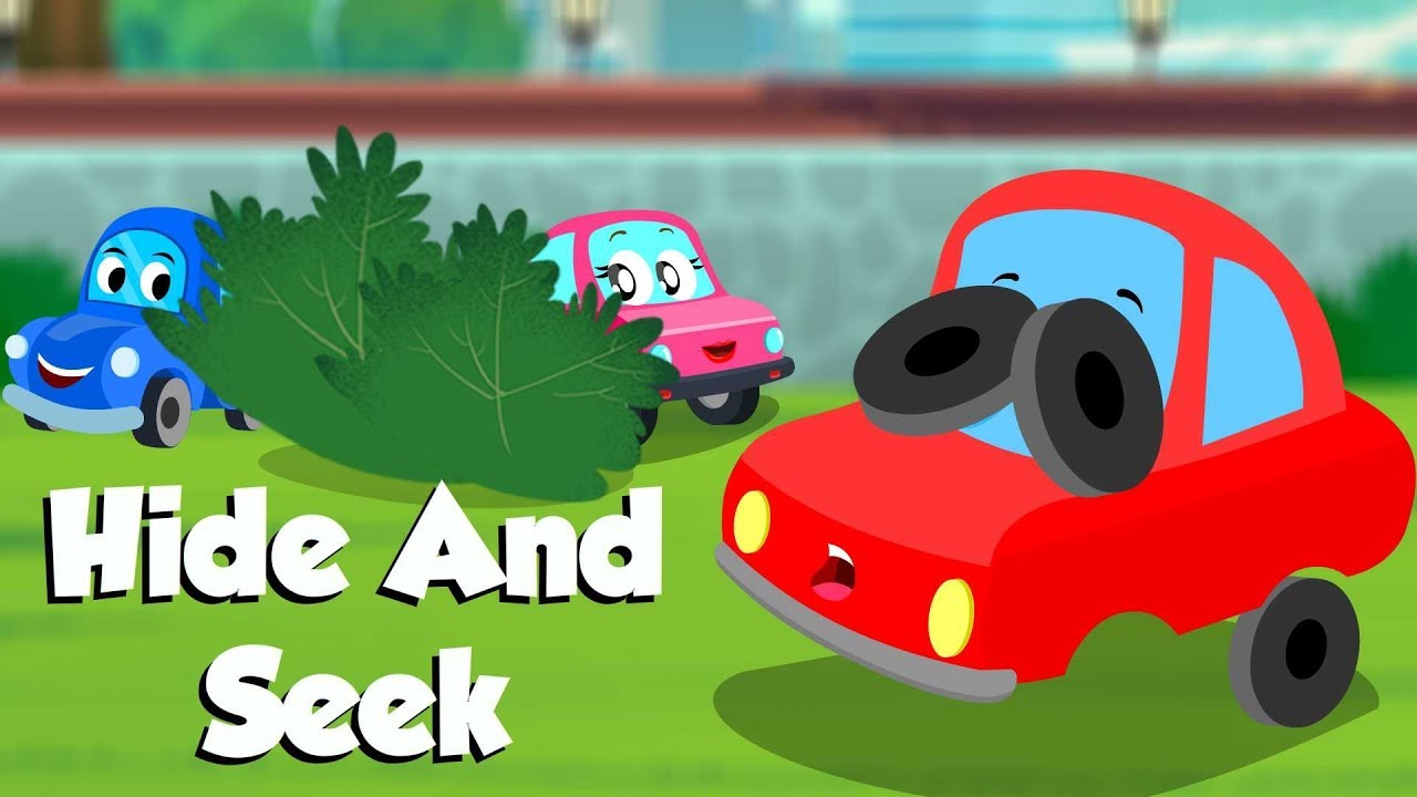 Hide And Seek | Little Red Car | Car Cartoon Videos For Children by ...