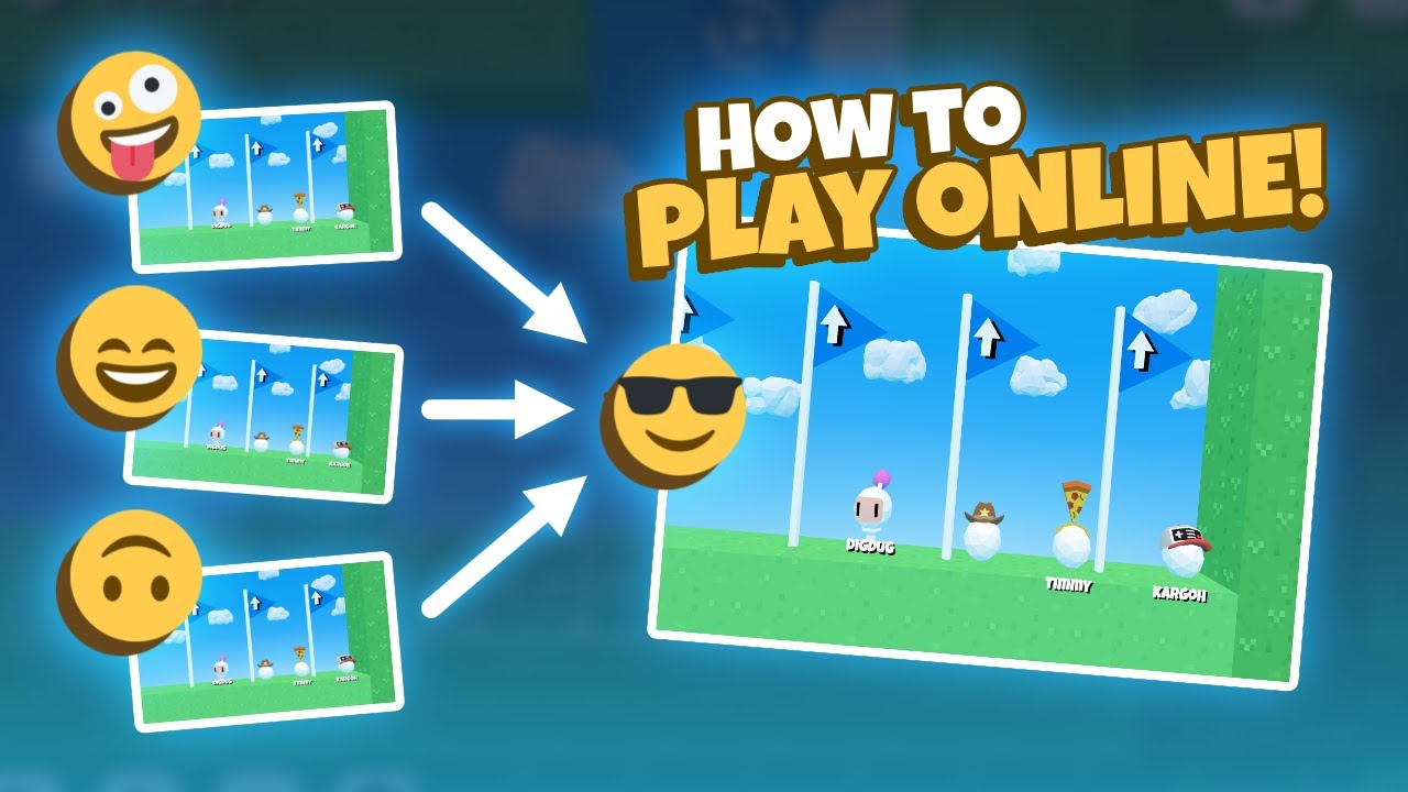 Boxel Golf - How To Play With Friends - YouTube