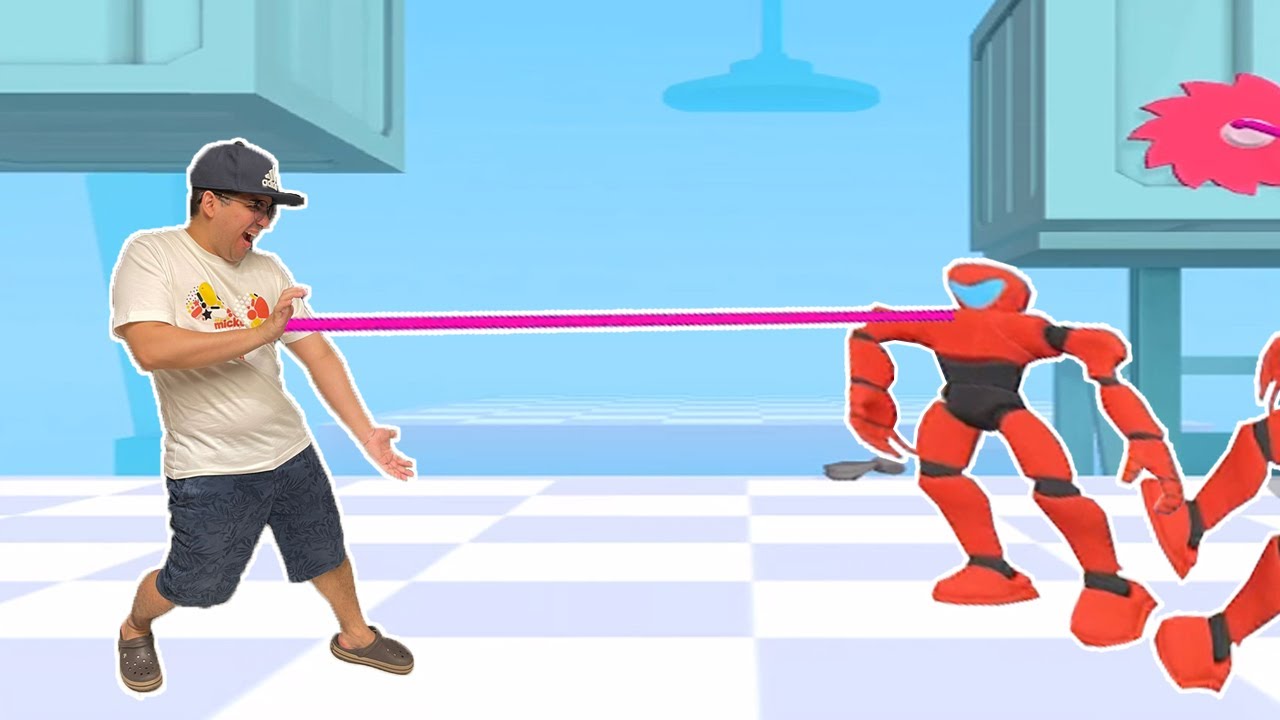 LANÇANDO CORDAS PARA TENTAR DESTRUIR OS ROBÔS!! - Ropy Hero 3D (jogos ...