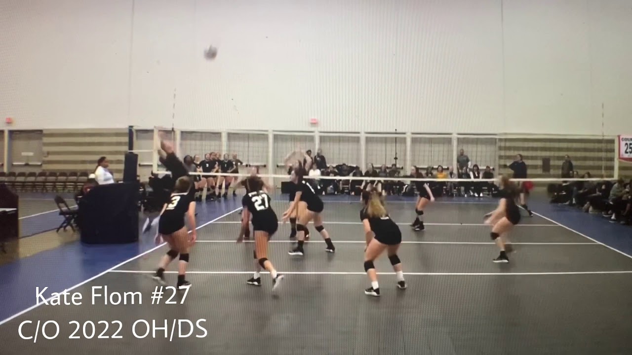 Kate Flom C/O 2022 #27 OH/DS - YouTube