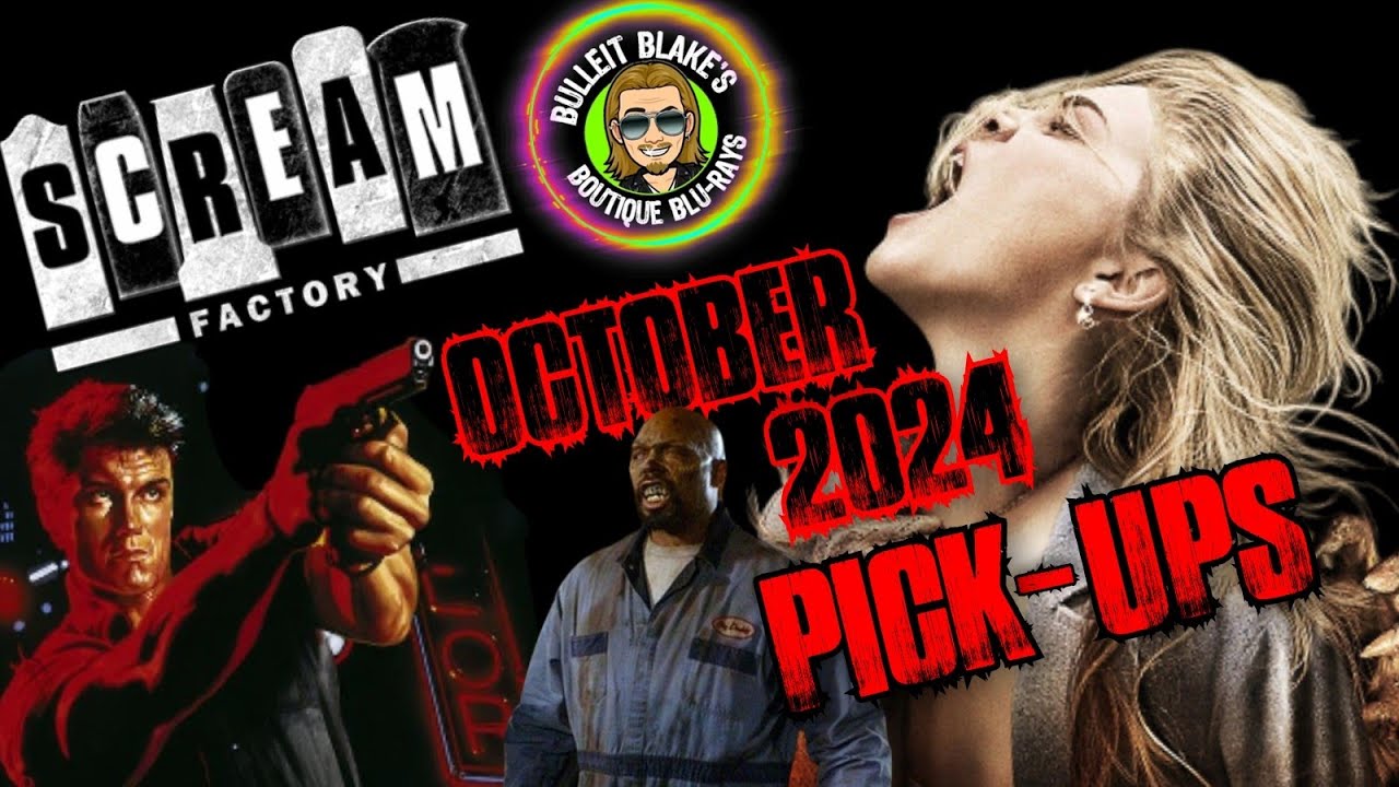 Scream Factory | October 2024 | Pick-Ups - YouTube