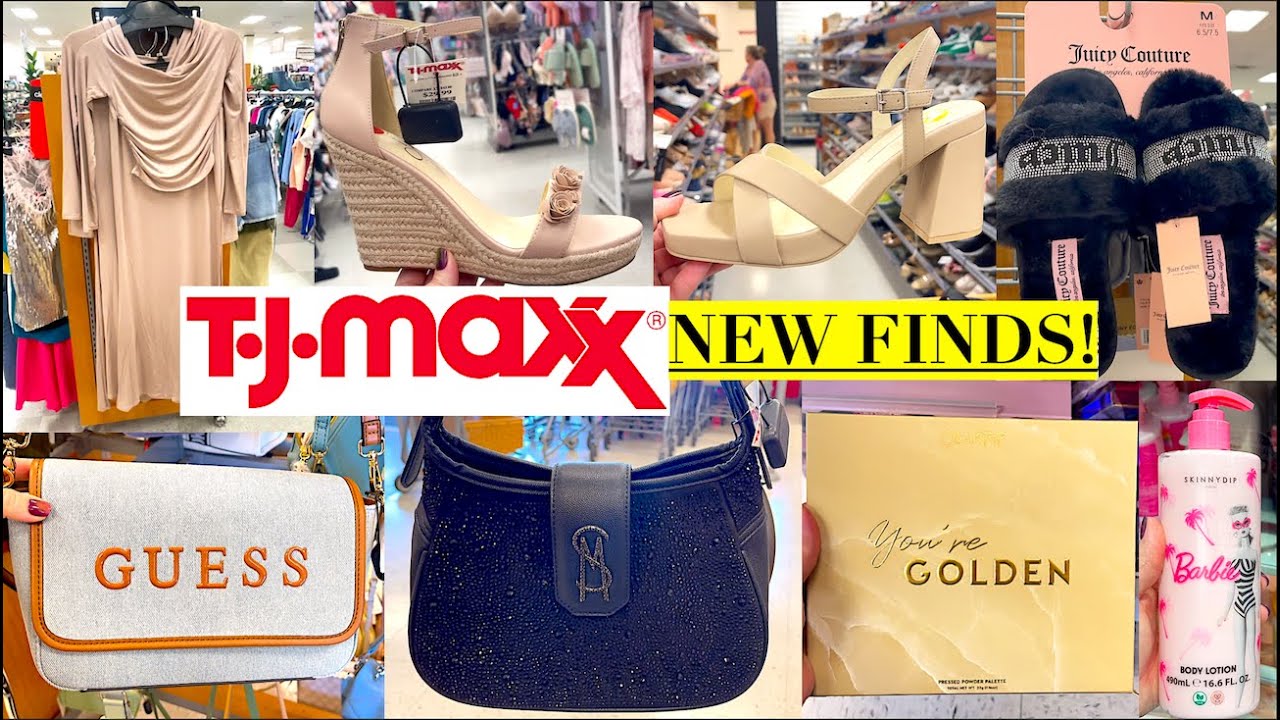 TJ MAXX SHOP WITH ME 2024 | DESIGNER HANDBAGS, SHOES, JEWELRY, CLOTHING ...