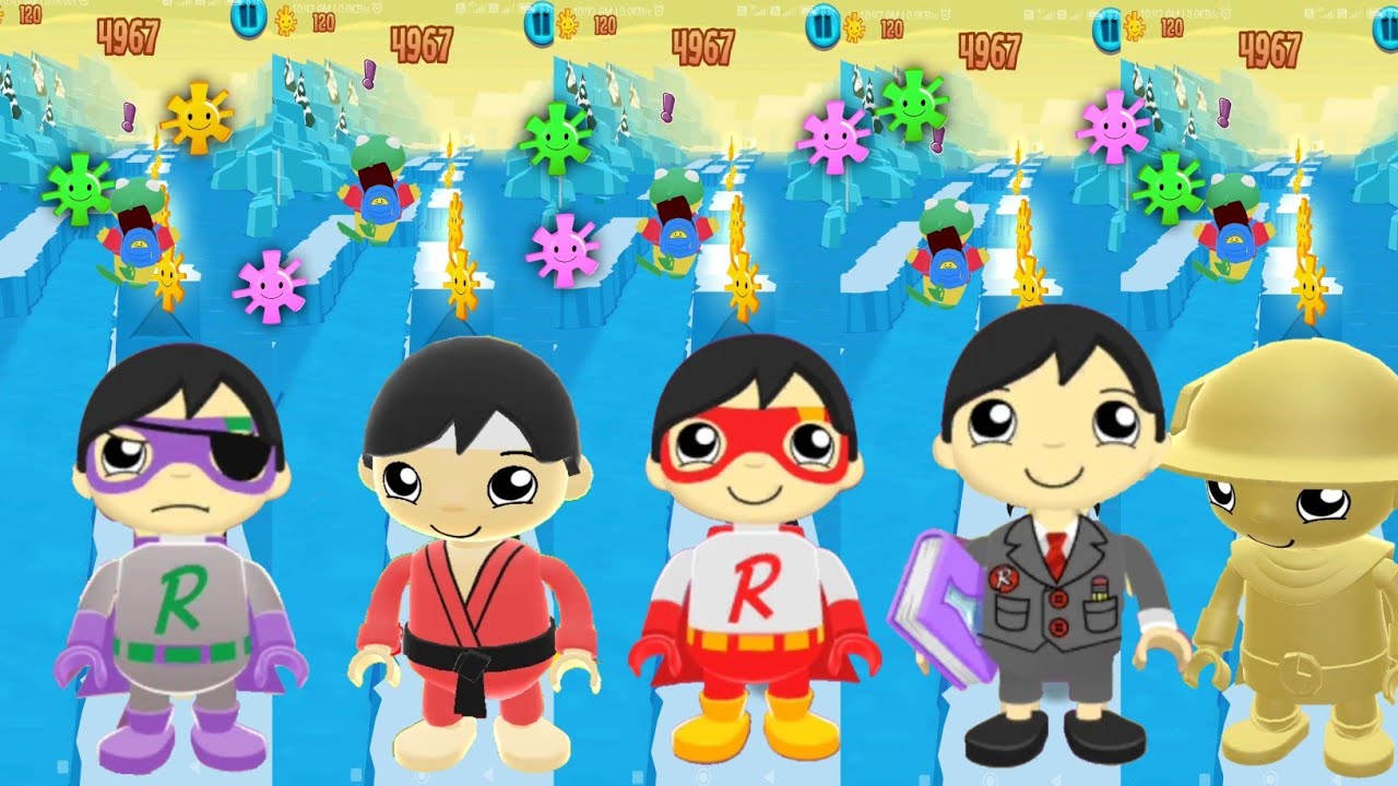 Dark Titan Ryan vs Academy Ryan vs Taekwondo Ryan Gameplay in Tag with ...