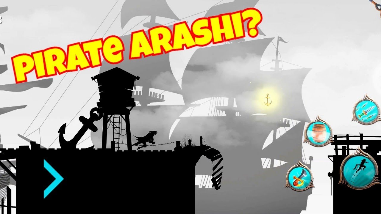 Arrr Pirate Arcade-Gameplay Walkthrough (Pirate version of Ninja arashi ...