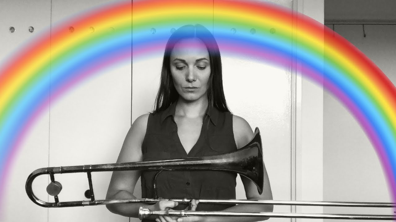 HOW TO PLAY HIGH ON TROMBONE with Over the Rainbow // Lesson and Play ...