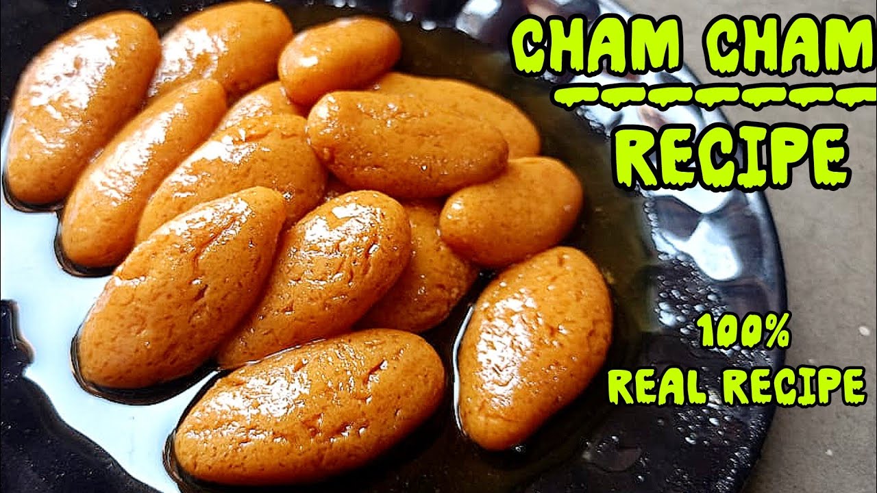 Cham cham recipe ( kejur gurer cham cham) - YouTube