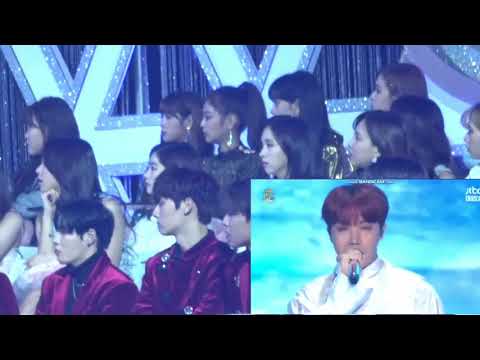 Blackpink’s full reaction to BTS spring day