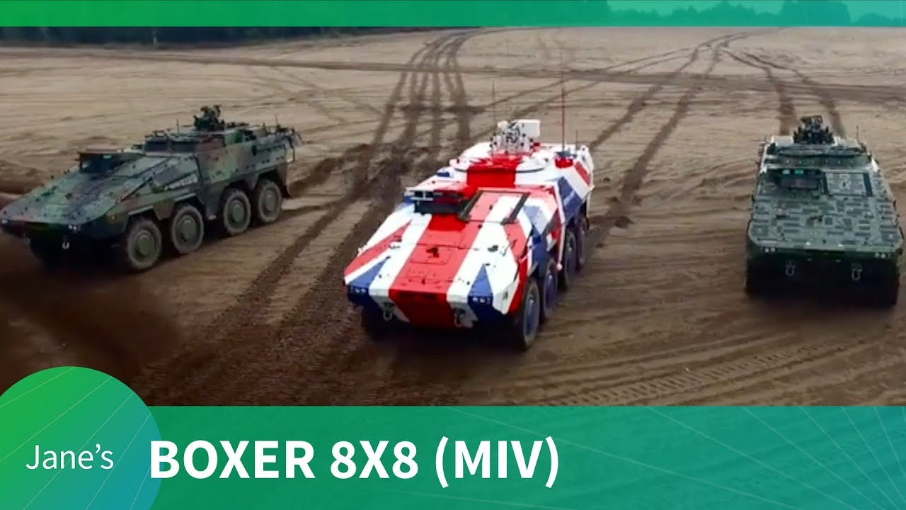 Boxer 8x8 (MIV) for the British Army (IAV 2019) - YouTube
