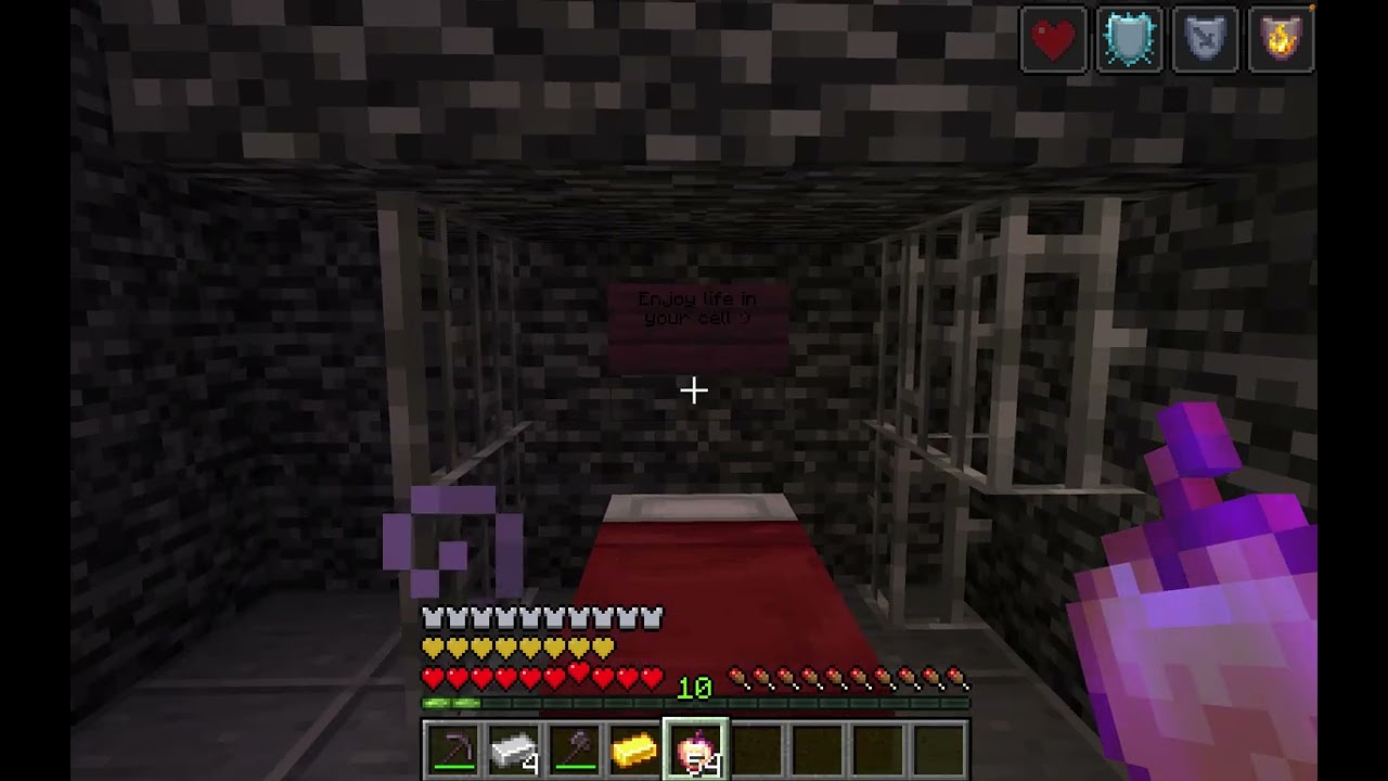 Escaping Bedrock Prison in Minecraft - YouTube