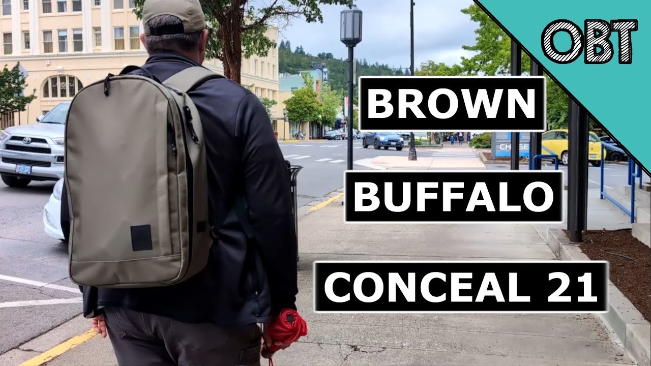 Brown Buffalo Conceal Pack 21 (Capacity Test, Packing Demo, Bag ...