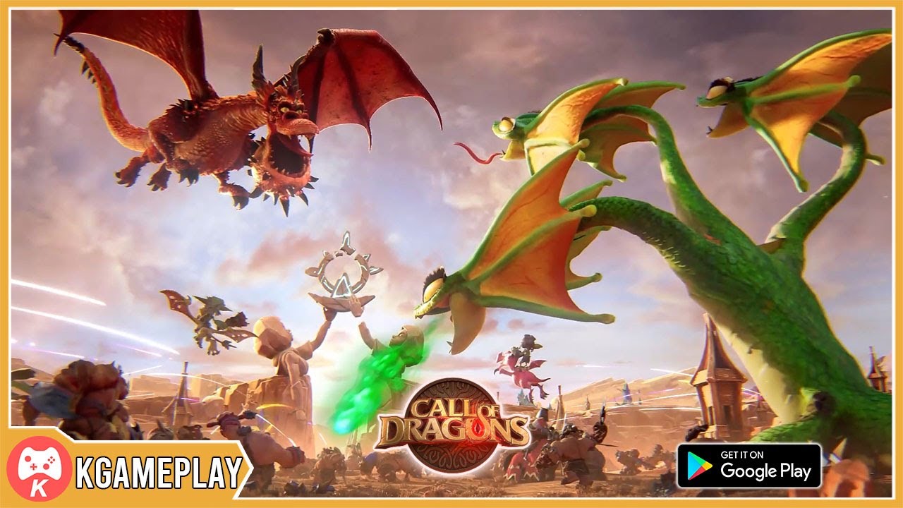 Call of Dragons Gameplay Android iOS Games - YouTube