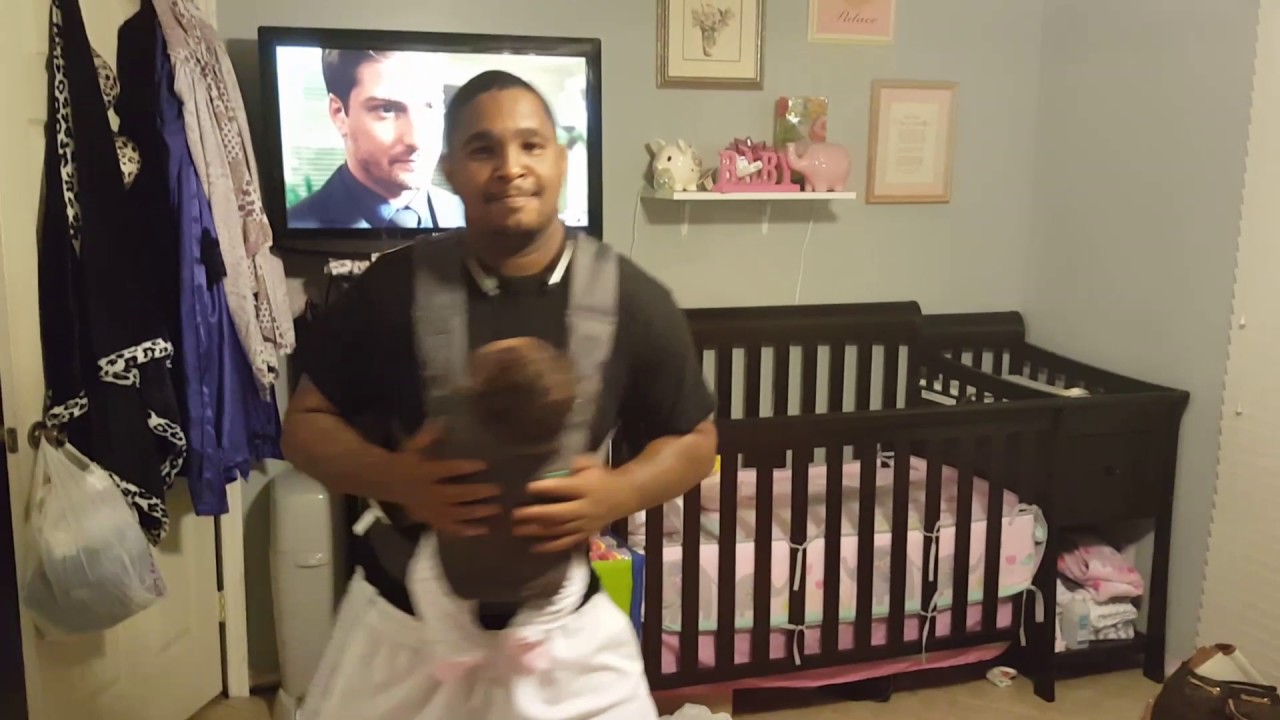 Daddy wearing baby dance - YouTube