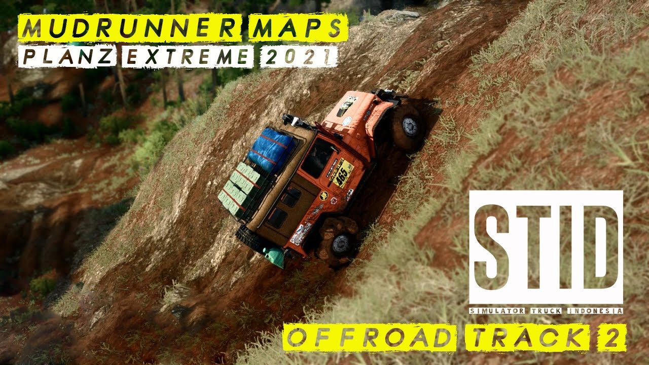 MudRunner Maps : Offroad Track 2 - YouTube