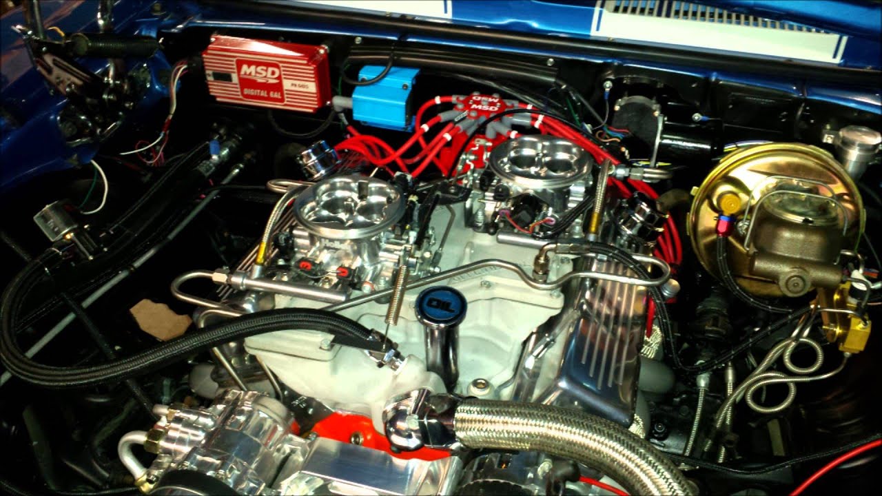 1969 Camaro SS Lemans Blue Crossram 427 - YouTube