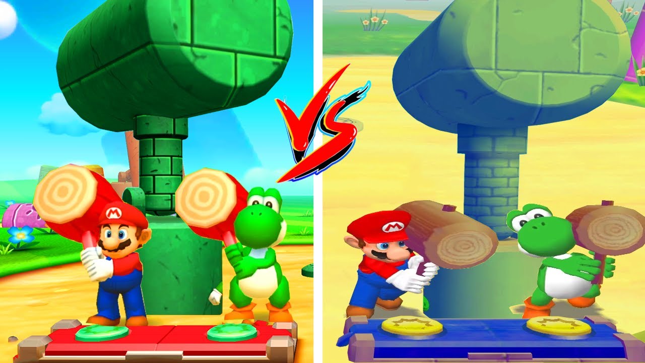 Mario Party 5 Original Vs Mario Party The Top 100 Minigames - YouTube