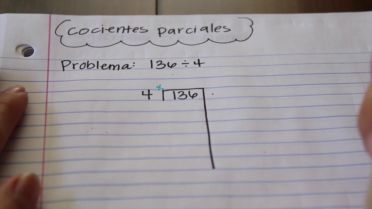 Division: Cocientes Parciales - YouTube