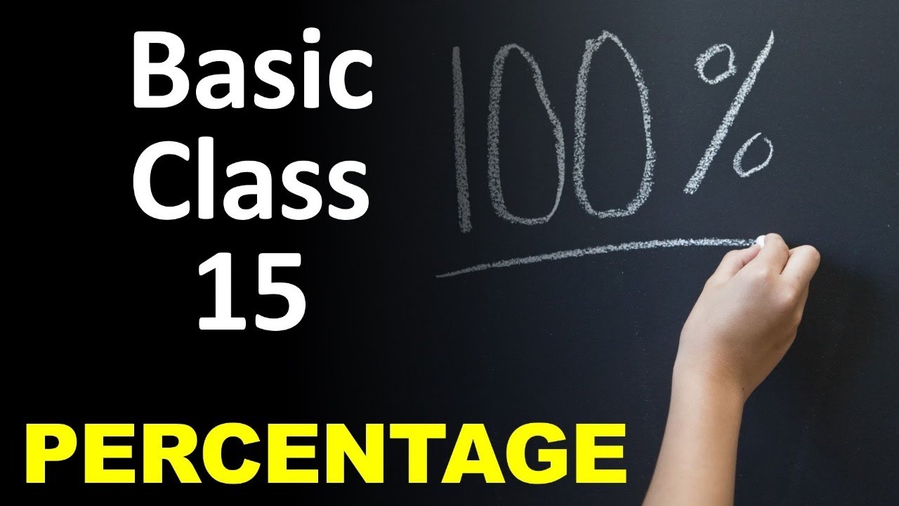 15.Percentage Basic | Percentage Calculator Trick | Percentage New ...