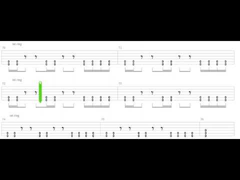 Eternal Tab by Tremble Oh Earth + Guitar only + Guitar tab - YouTube