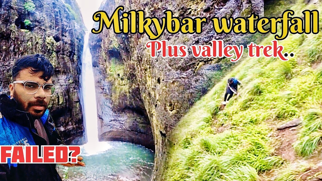 milkybar waterfall tamhini ghat | plus valley trek risky? - YouTube