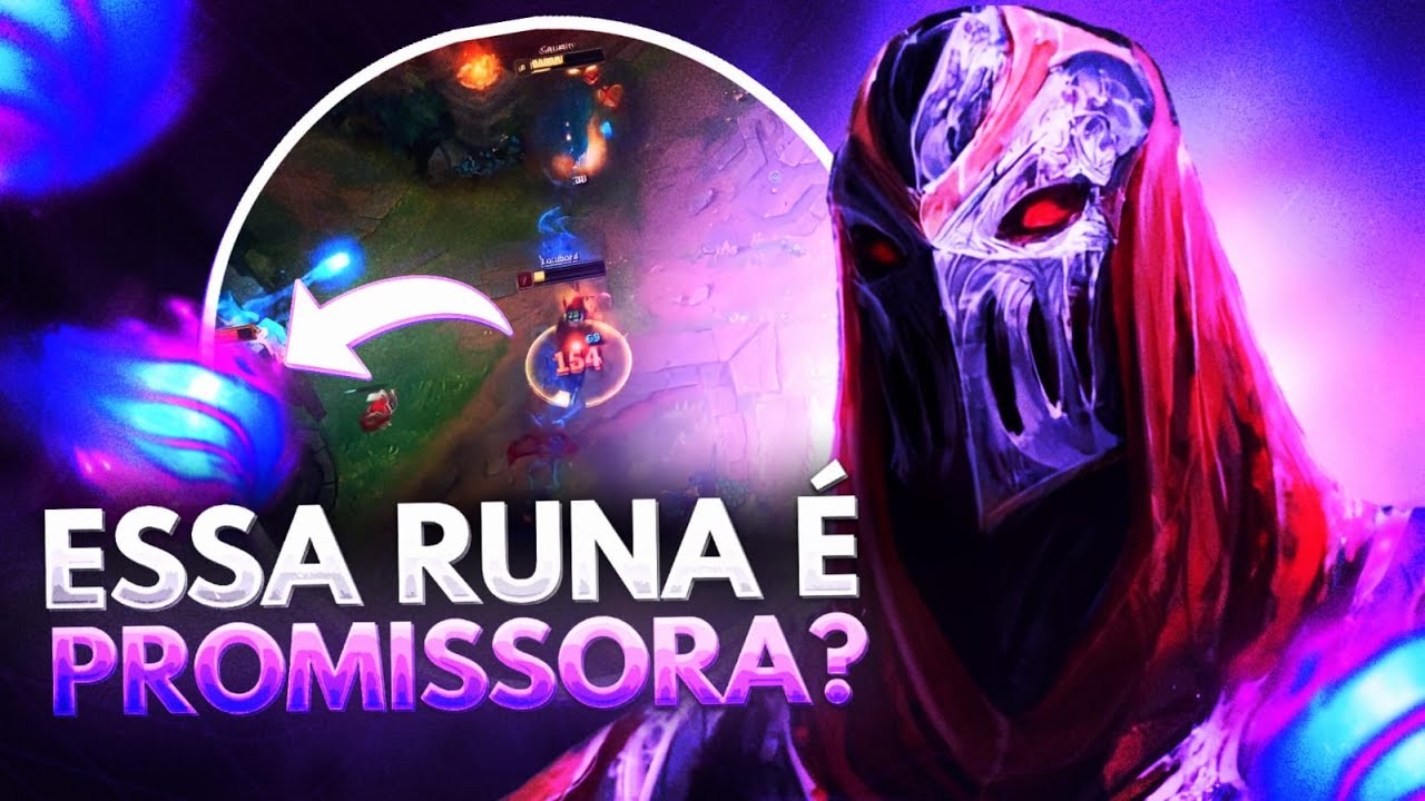 NOVA RUNA PARA O ZED!? - YouTube