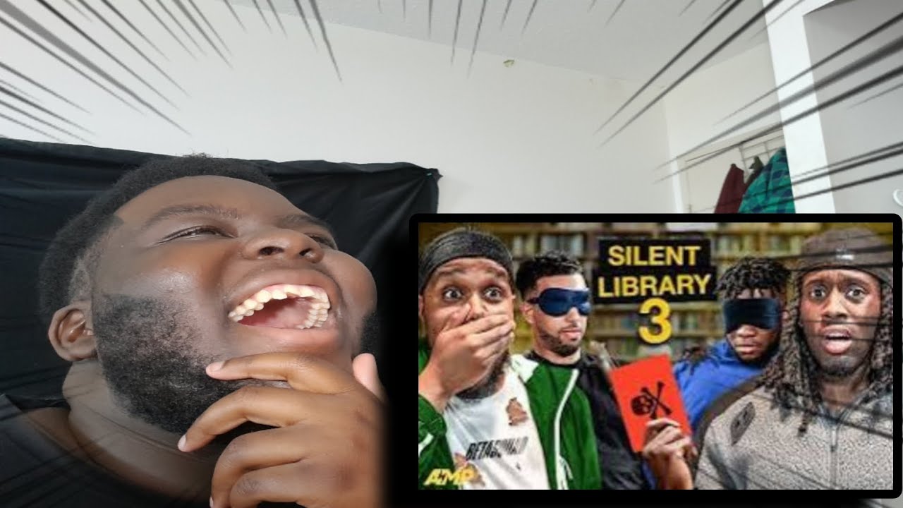 THESE GUYS ARE TOO FUNNY | AMP SILENT LIBRARY 3 ft BETA SQUAD REACTION - YouTube