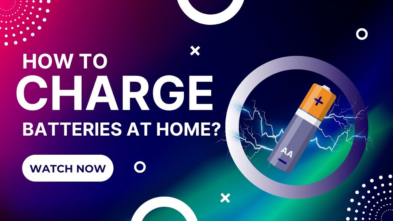 How to Charge AA and AAA Battery Cell Repair at Home | Recharge ...