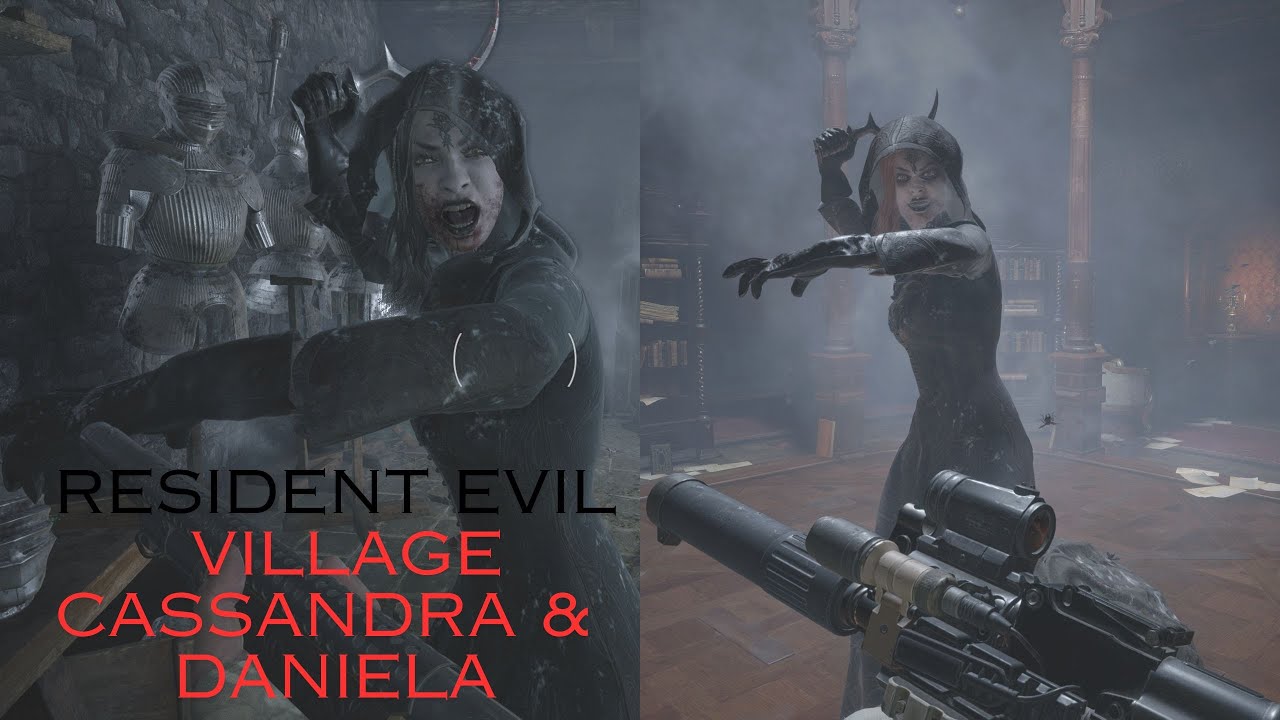 Resident Evil Village Defeating Cassandra & Daniela The 2nd & 3rd ...
