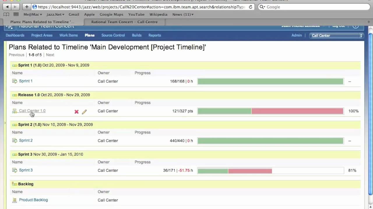 Tracking and Planning with Rational Team Concert - YouTube