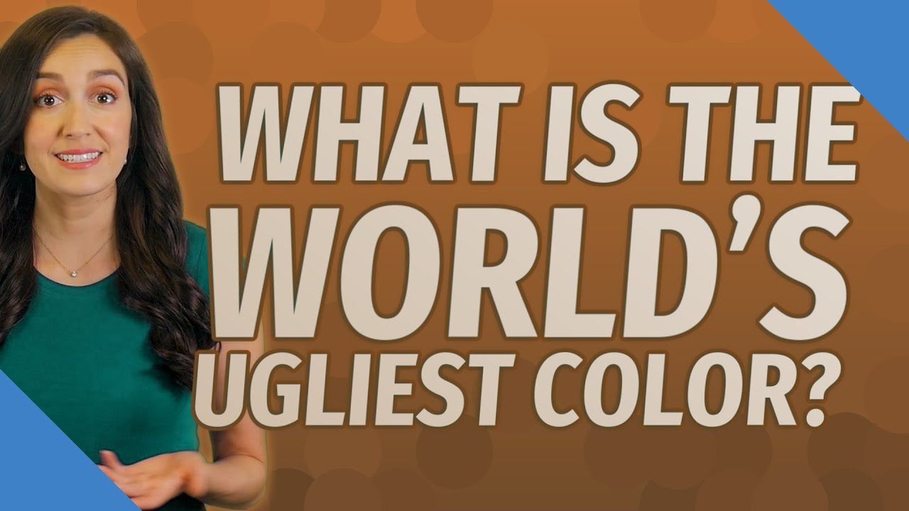 What is the world's ugliest color? - YouTube