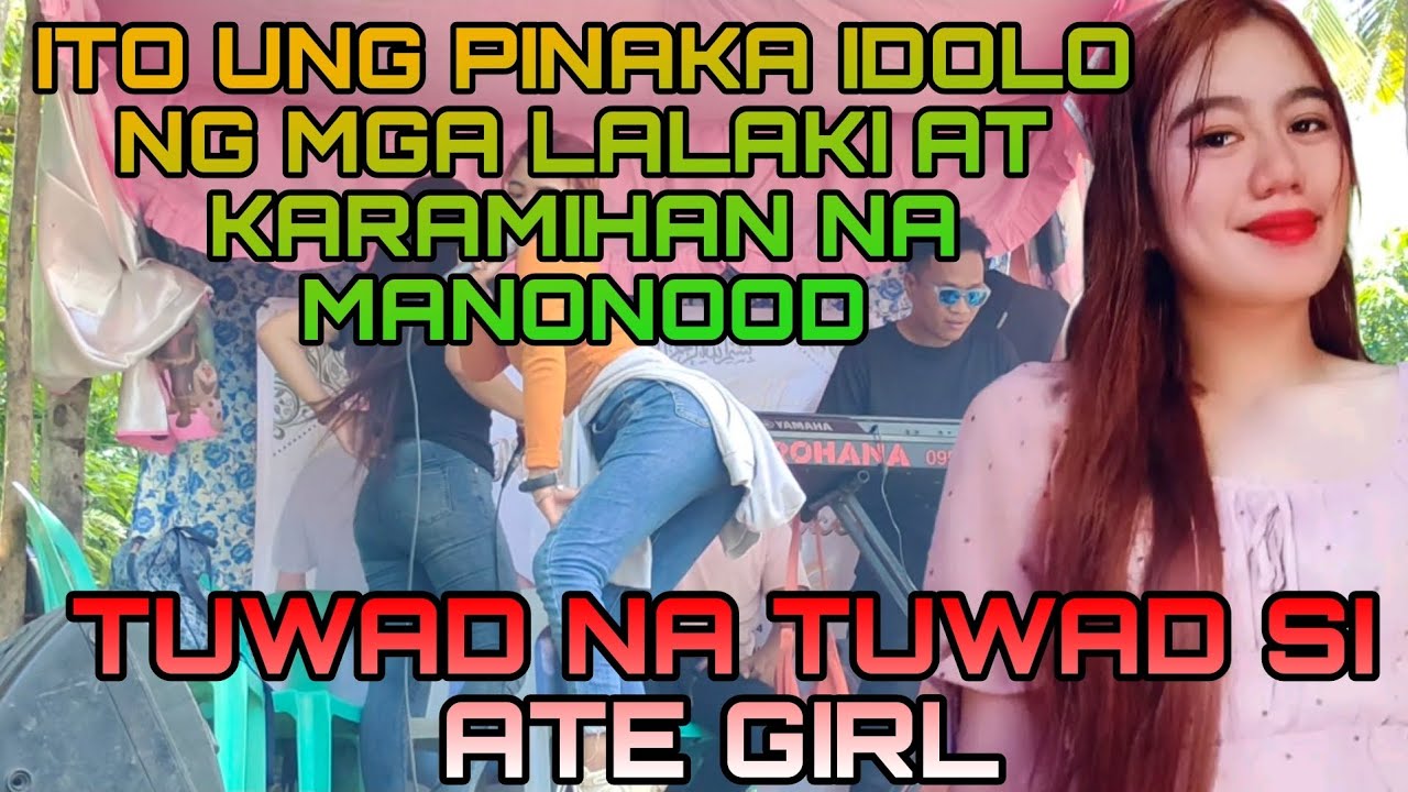 LUPIT NI ATE GIRL TUWAD NA TUWAD SA KARAMIHAN! - YouTube