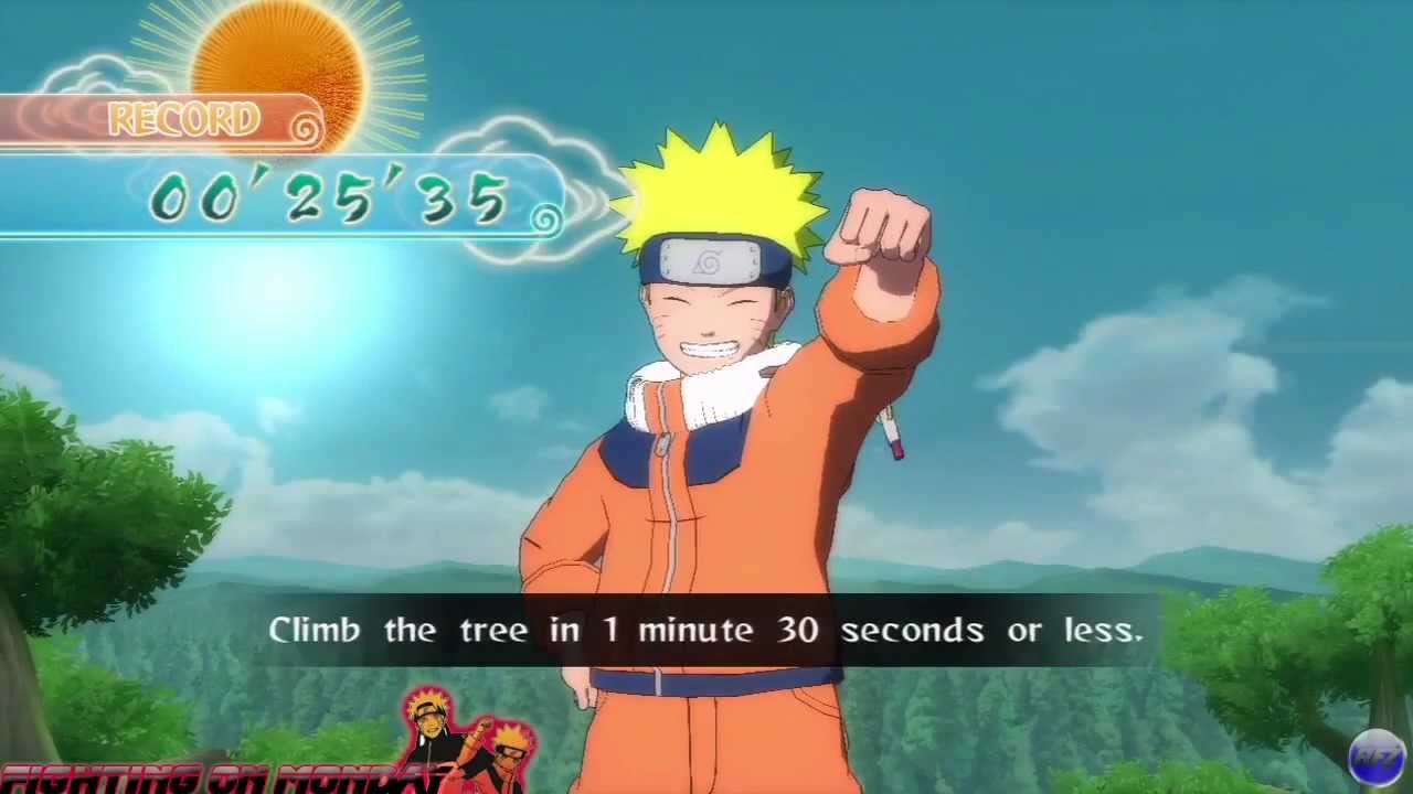 Naruto: Ultimate Ninja Storm - Pt.6 - Chakra Control! (Genin Training ...