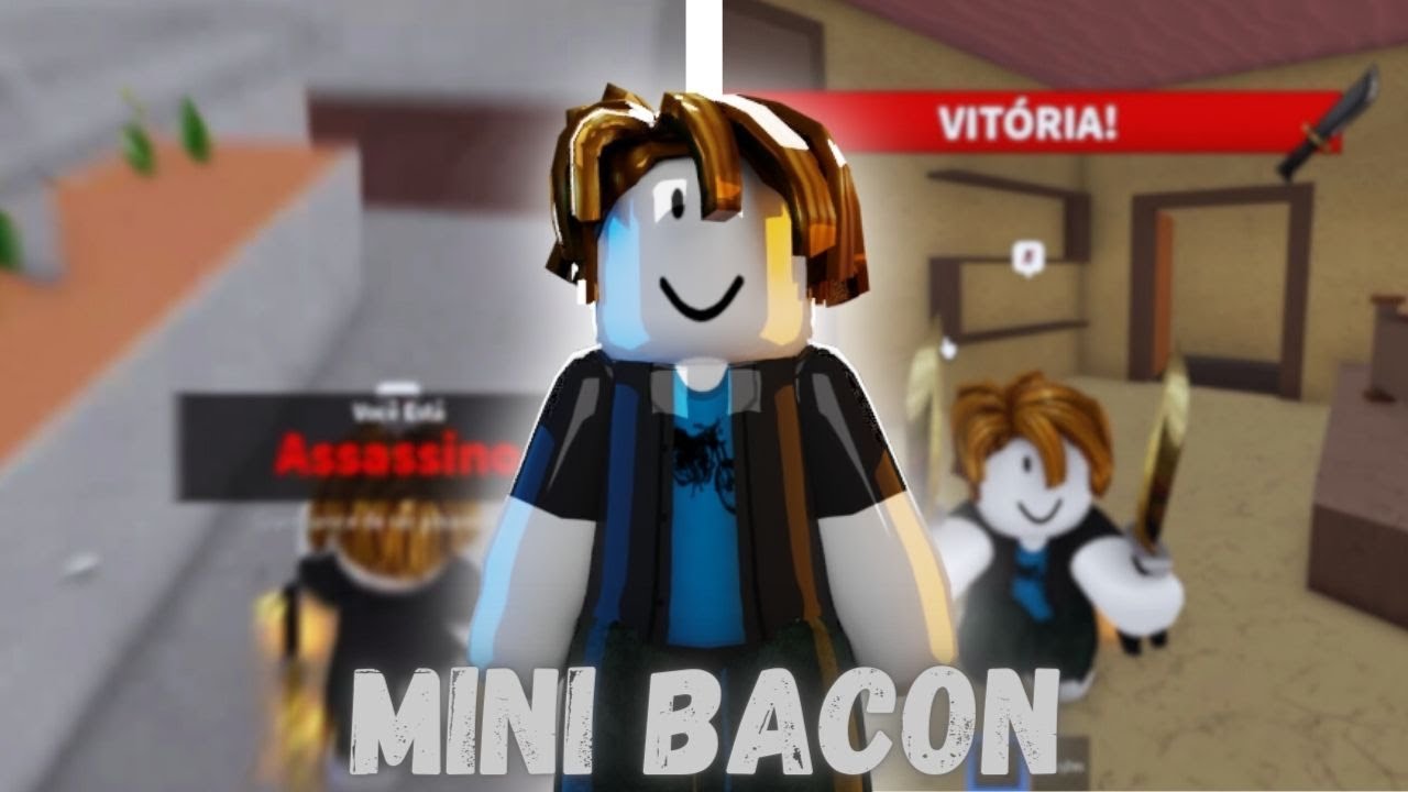VIREI UM MINI BACON NO MM2 (Murder Mystery 2) - YouTube