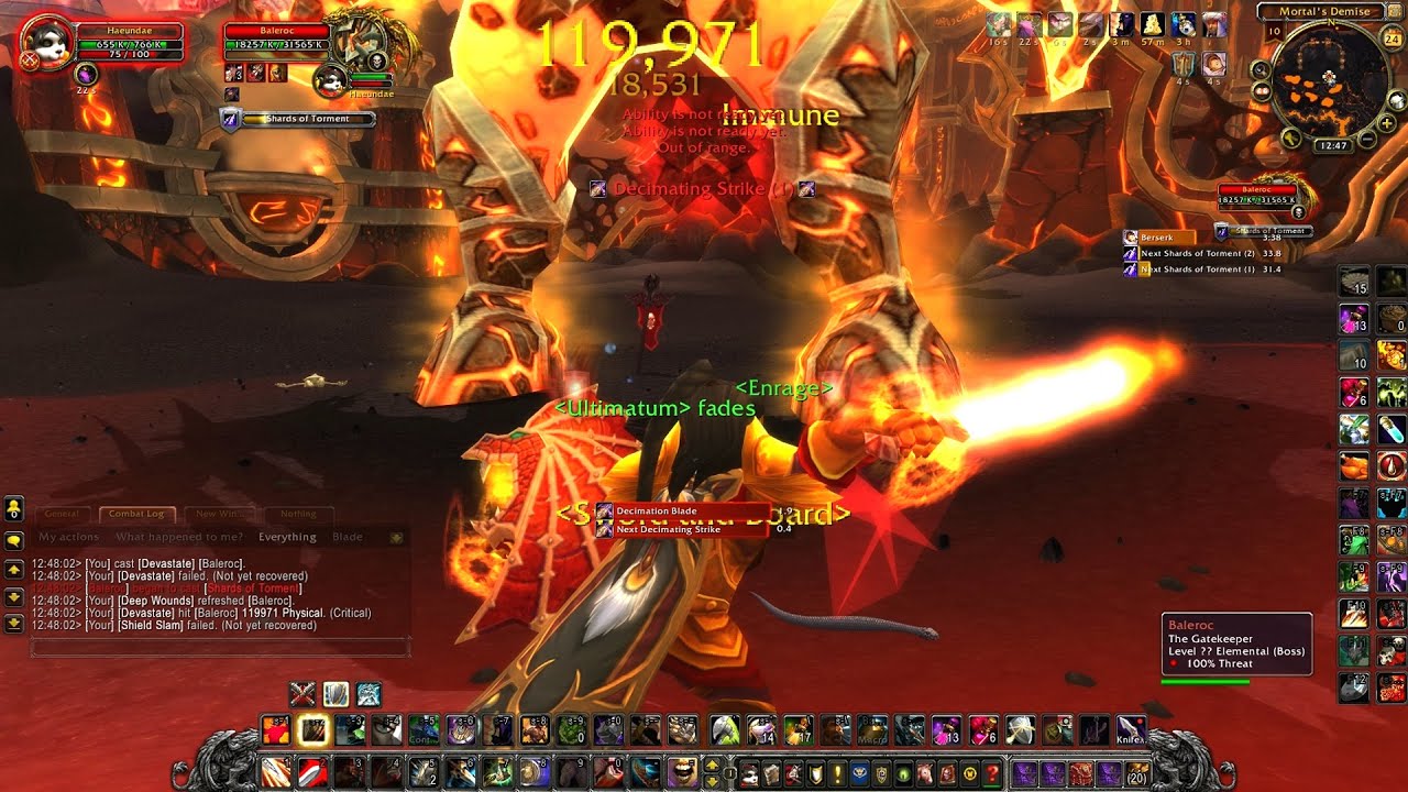 Baleroc 10N Protection Warrior Solo - YouTube