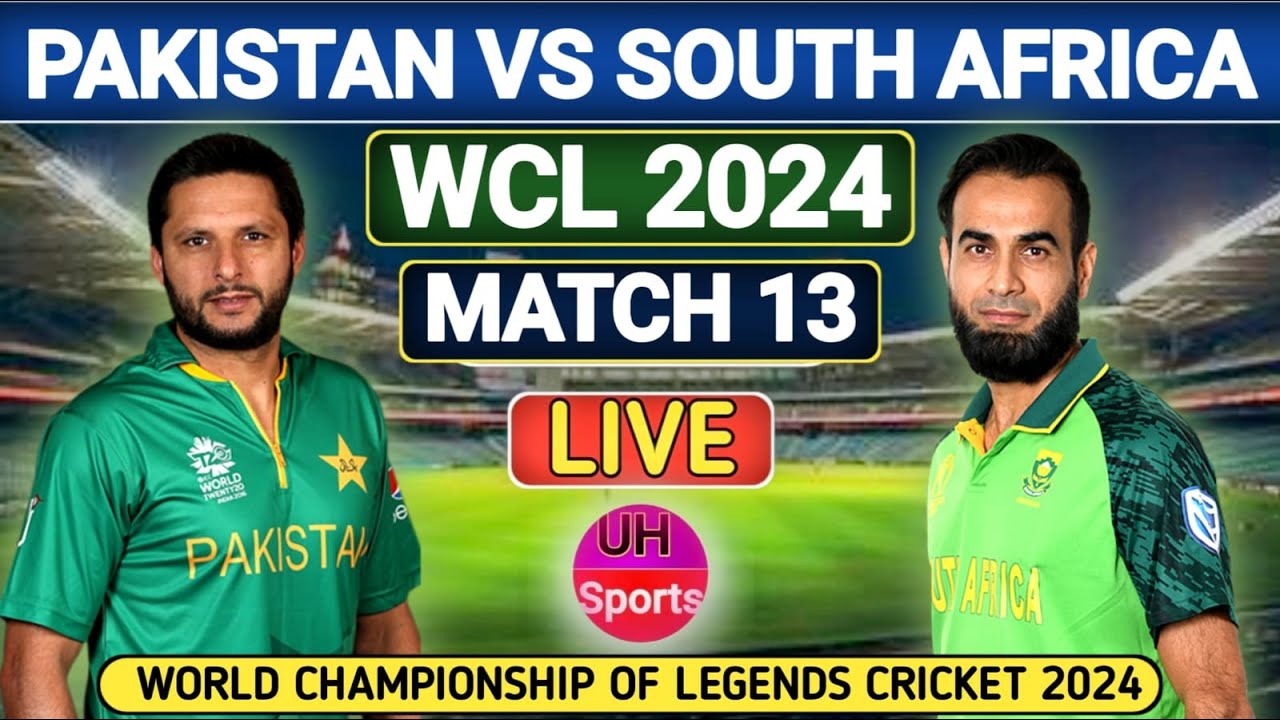 Pakistan Champion Vs South Africa Champion Live, Match 13, World ...