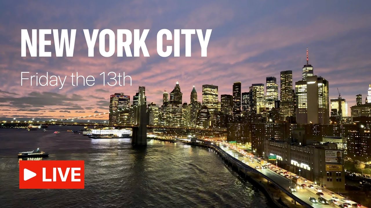 NYC Live - Exploring on Friday the 13th (Jan 13, 2023) - YouTube