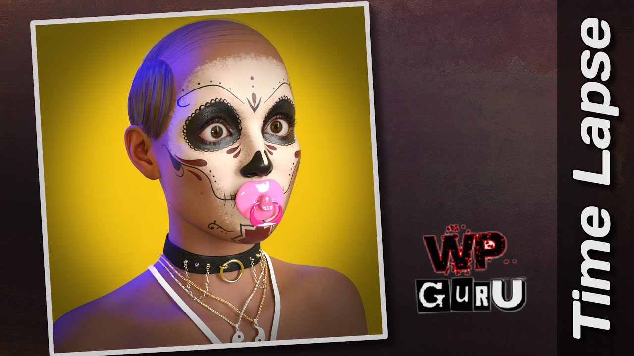 The Sucker PFP - Workflow Time Lapse [Daz Studio, ZBrush, Photoshop ...