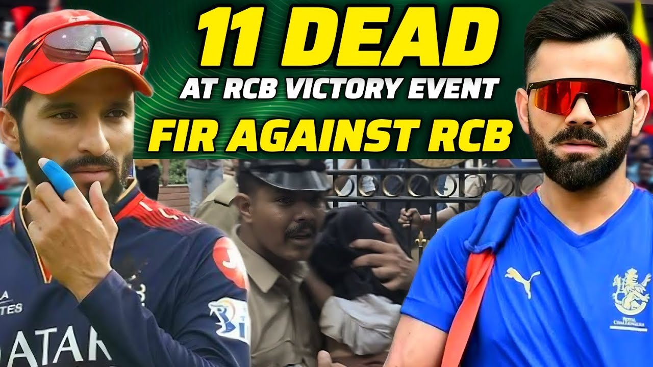 Police File FIR against RCB after deaths of 11 fans | Virat Kohli's ...