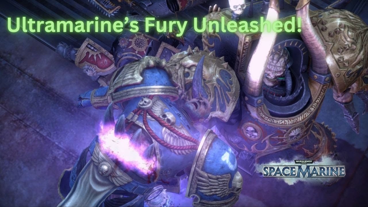 Space Marine 2 Hype | Ultramine Slayer Stops A Chaos Invasion! - YouTube
