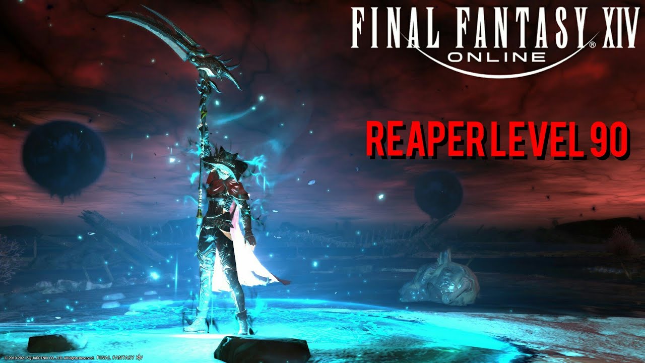 FINAL FANTASY XIV: Reaper Level 90 Job Rotation Test - YouTube