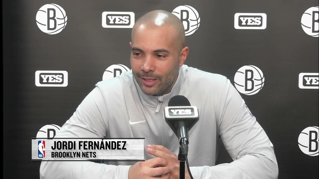 Jordi Fernandez coach of Nets postgame interview 12 13 2024 - YouTube