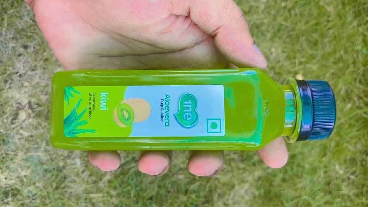 1Ne Kiwi Aloevera Pulp & Juice - YouTube