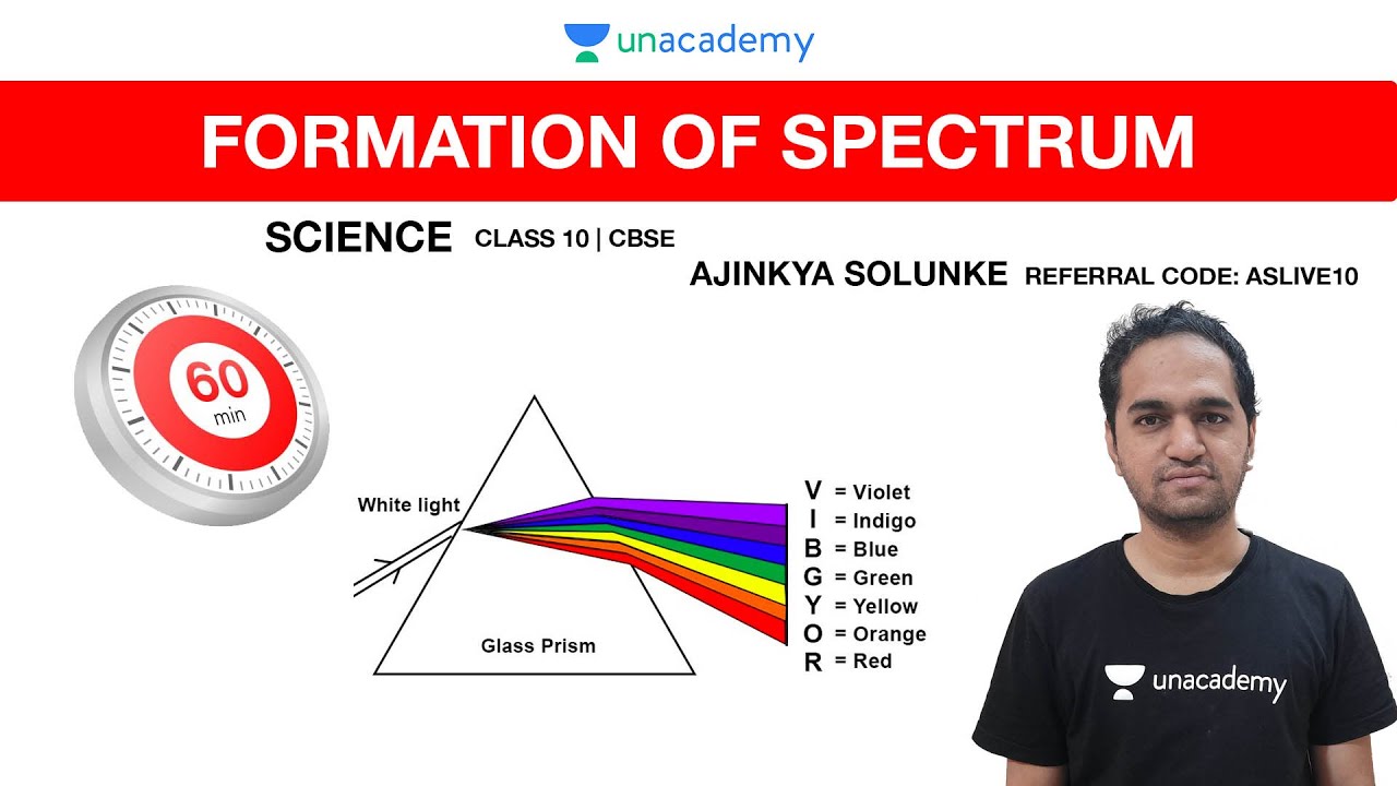 Formation of Spectrum | Science | NCERT | CBSE Class 10 | Ajinkya Sir ...
