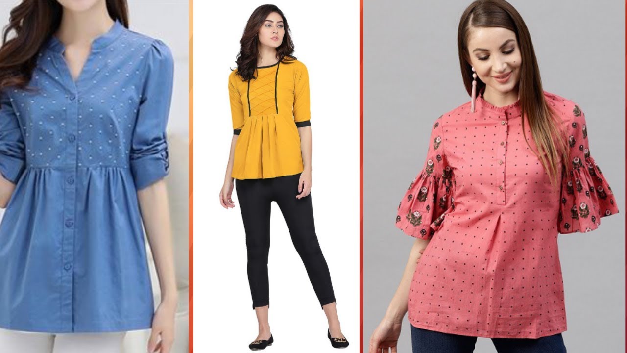 New Cotton top stiching idea for girls 2021| Top design for girls ...