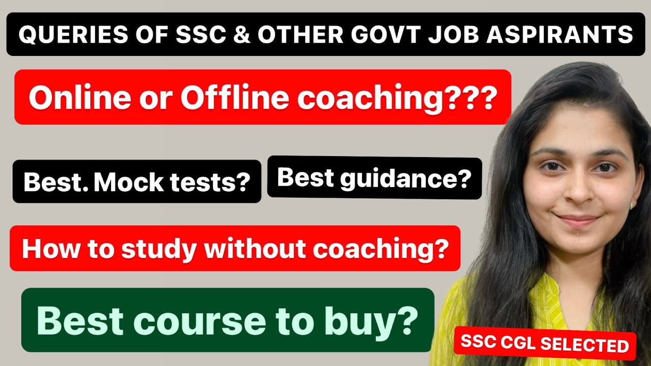 How to study without coaching for ssc|| best course to buy || online ...