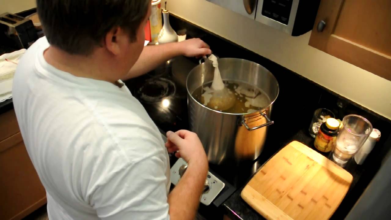 Steeping Grain - YouTube