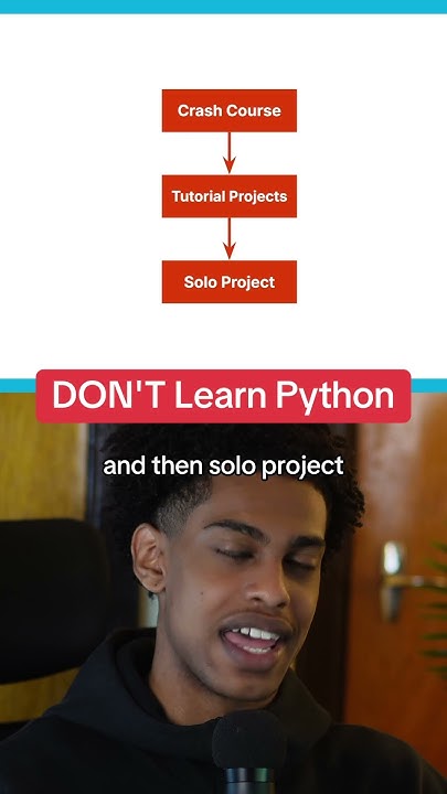 DON'T Learn Python - YouTube